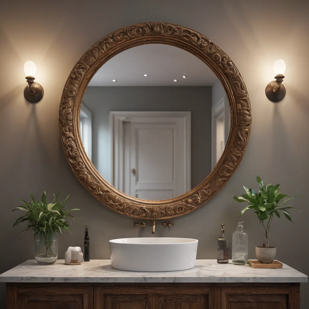 The Role of Contemporary Powder Room Mirrors