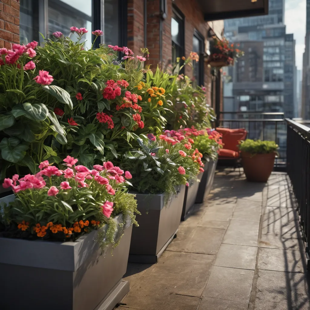 Smart Planters for Creating a Balcony Oasis in the City