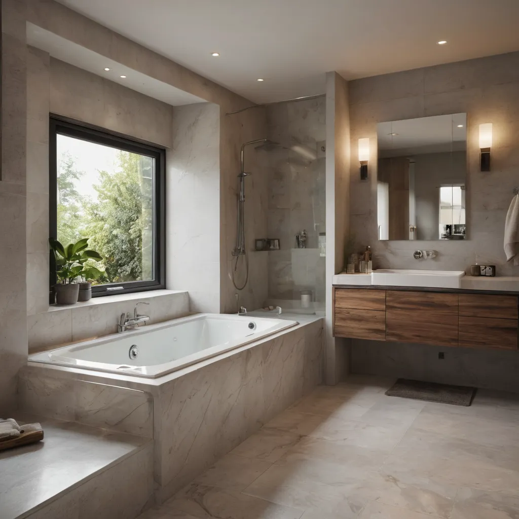 Designing a Small Bathroom with a Jacuzzi Tub