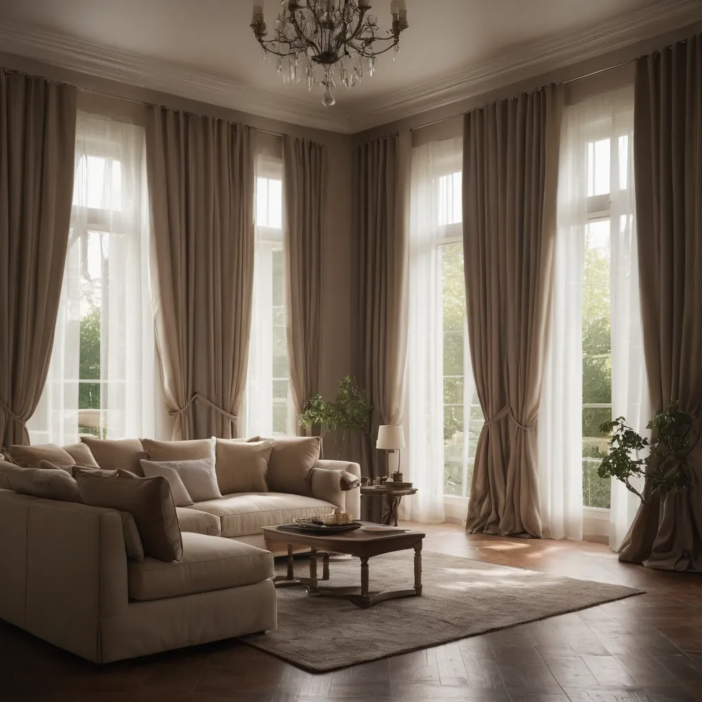 Transform Your Space with Dark Cream Curtains