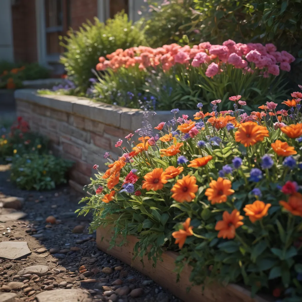 Crafting a Charming Small Flower Bed at Home