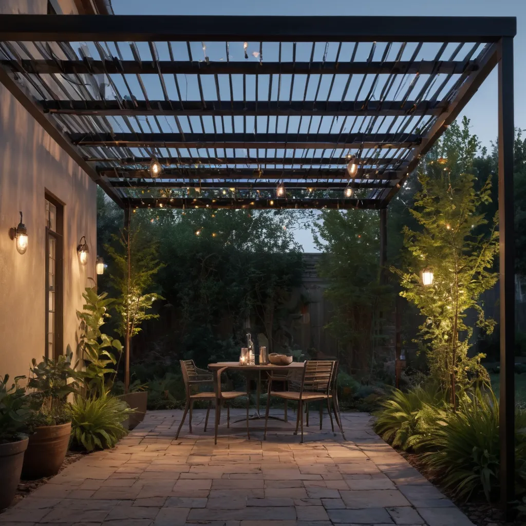 Modern Steel Pergola Designs for Outdoor Spaces
