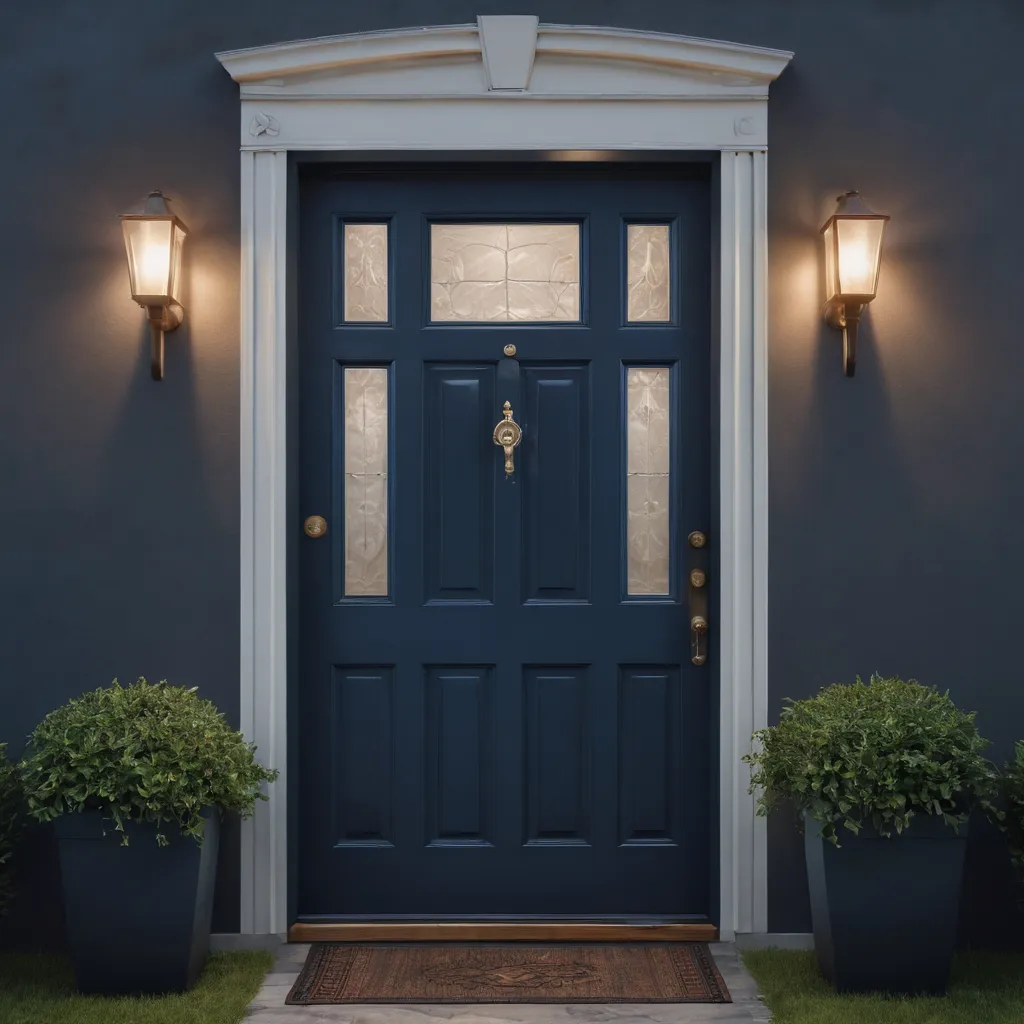 Exploring Navy Exterior Doors: Design and Trends