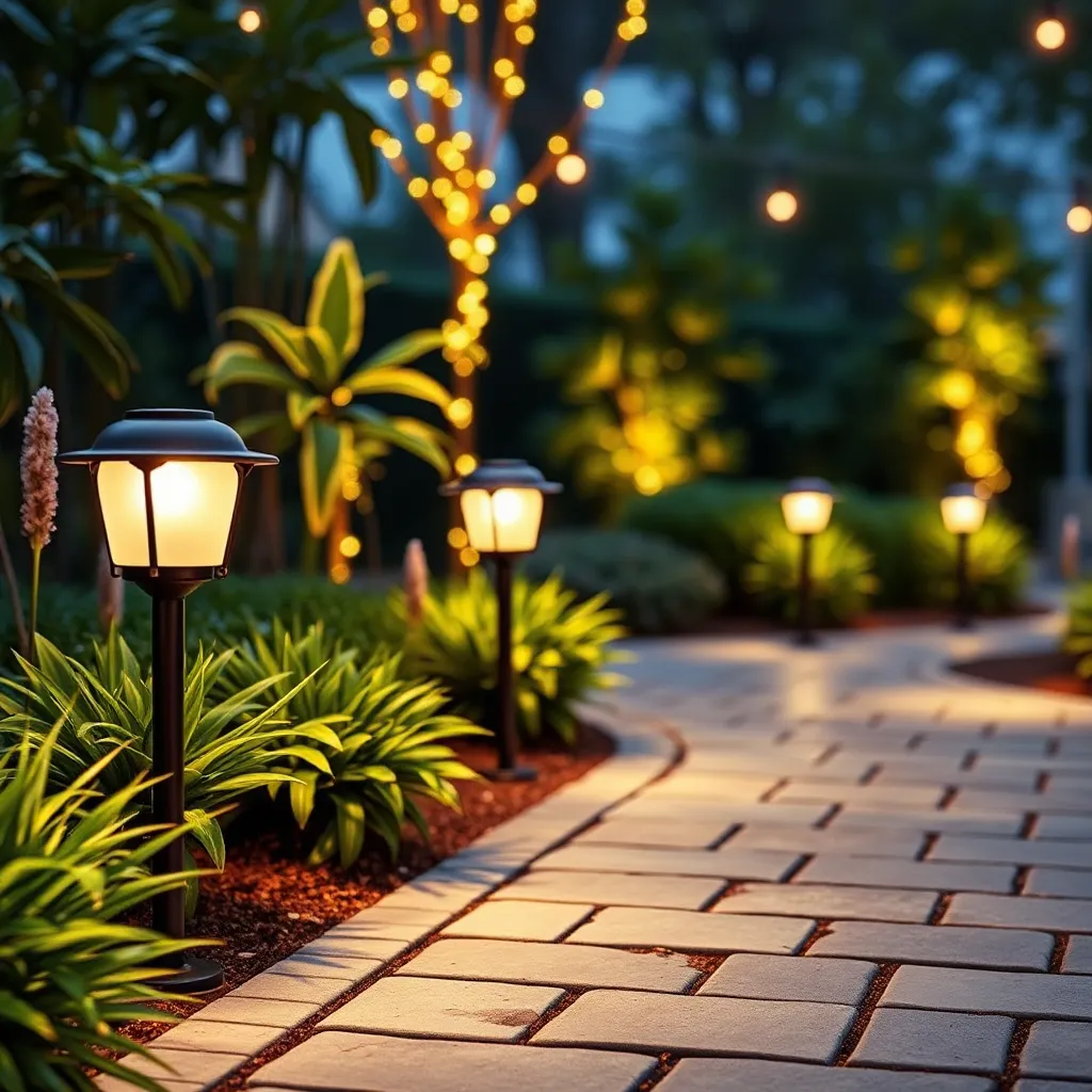 Creative Lighting Solutions for Outdoor Pathways