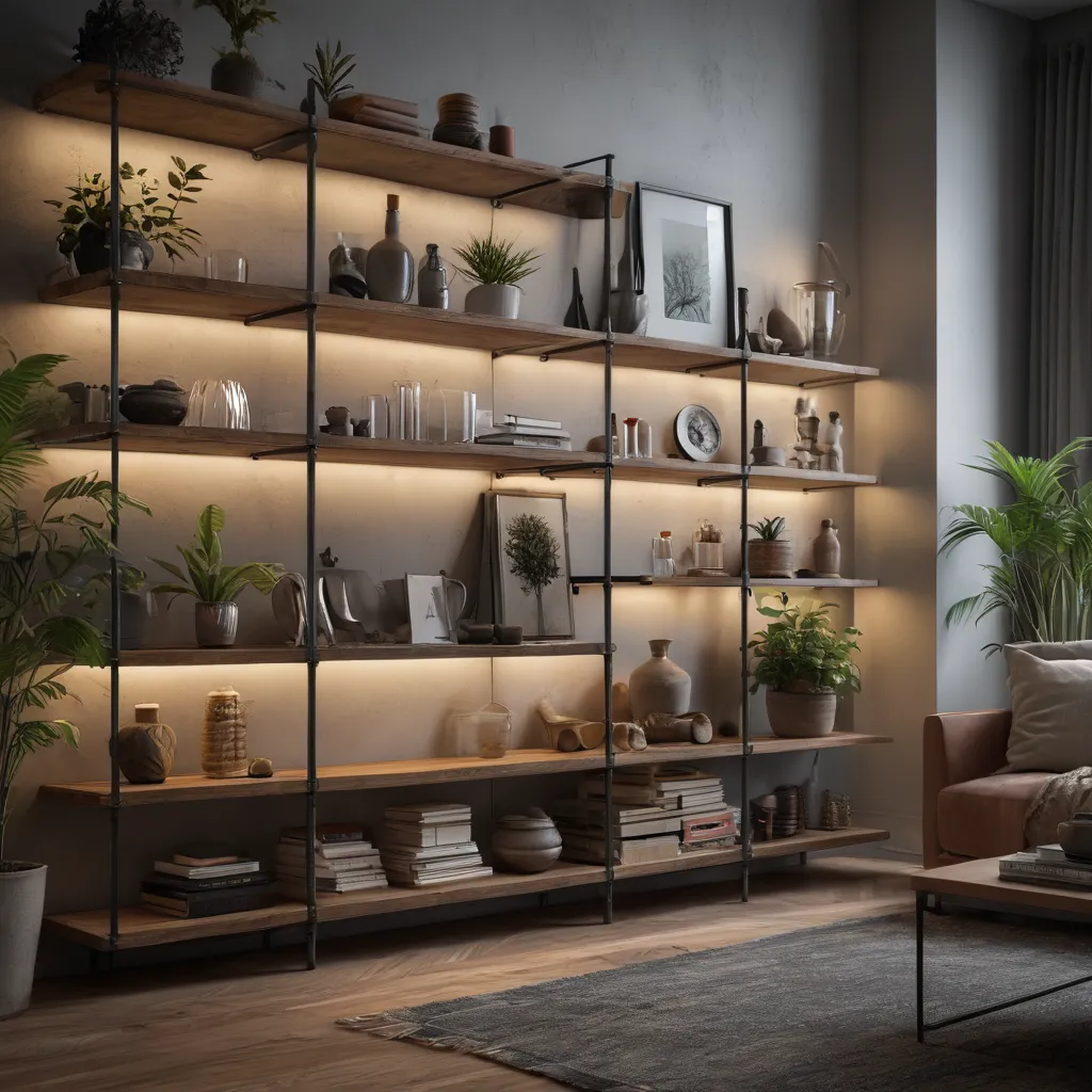 Large Shelving Units: Enhance Your Living Room