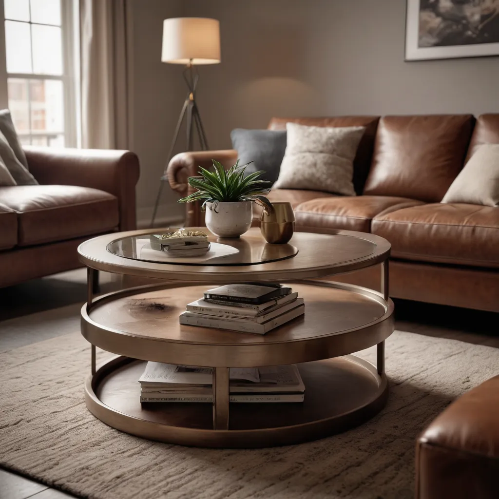 Round Coffee Tables for Small Living Rooms