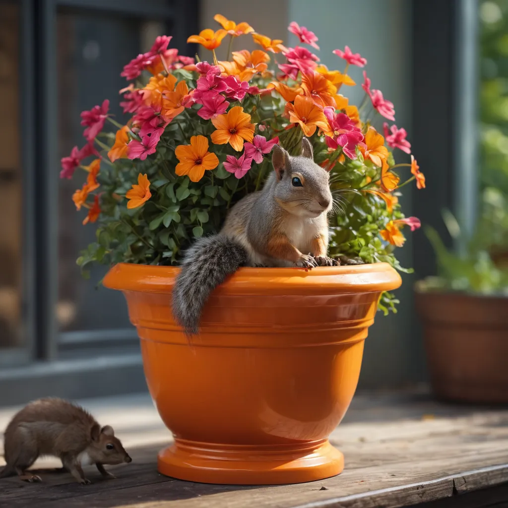 Effective Solutions to Keep Squirrels Out of Flower Planters