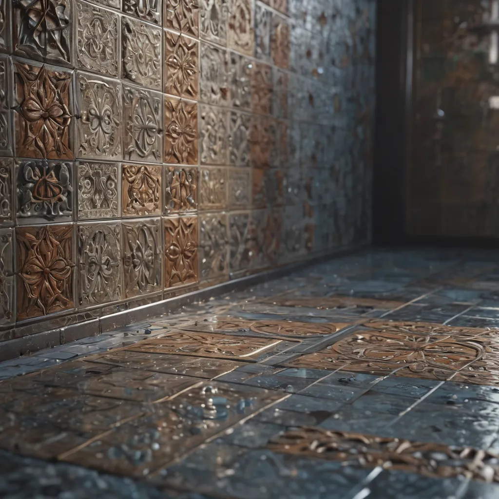 Textured Tiles for Stylish Shower Floors